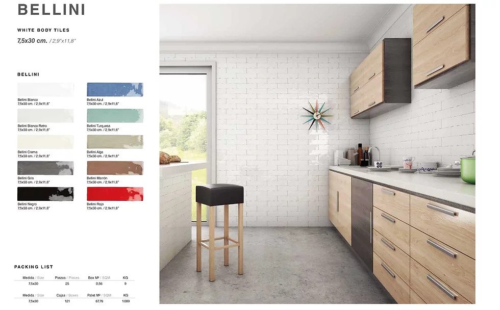 Bellini Serie Subway Tile 3×12 - Cartage-Flooring